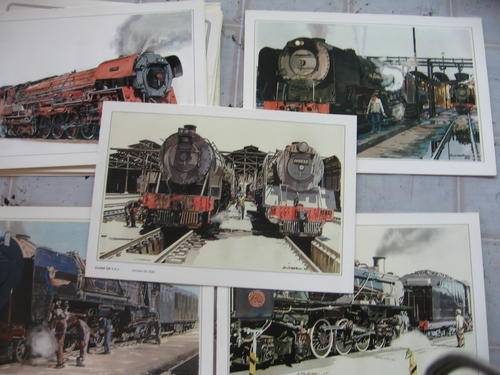 Rail - David Hall Green Prints was sold for R60.00 on 17 Mar at 23:31 ...