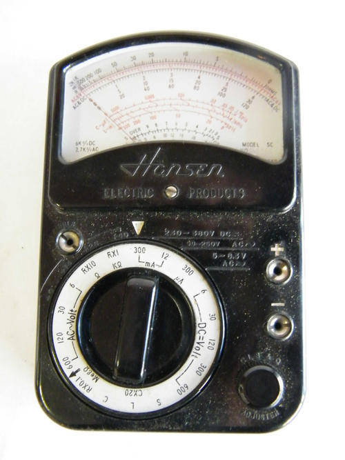 Other Antiques & Collectables - Vintage Hansen Model SC multimeter ...