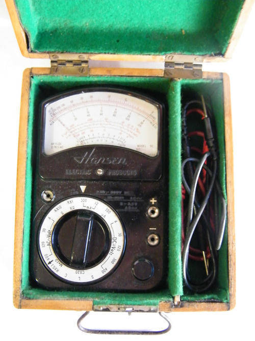 Other Antiques & Collectables - Vintage Hansen Model SC multimeter ...