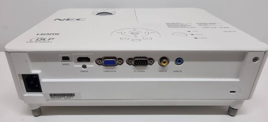Projectors - NEC NP-VE303X projector - 79% lamp life was sold for 2,050 ...