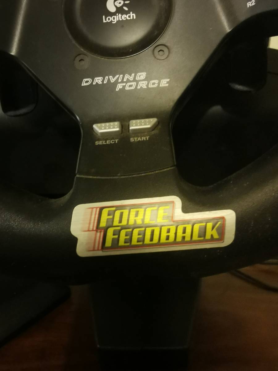 Racing Wheels & Seats - Logitech force feedback steering wheel and ...