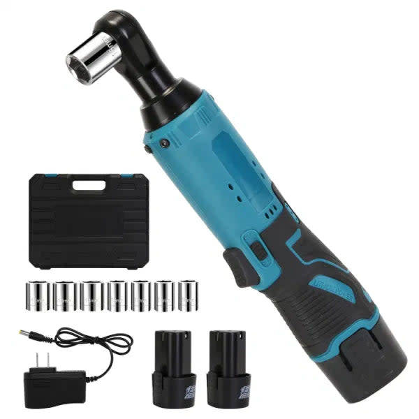Planers - Portable 3/8` Cordless Electric Ratchet Wrench Set Right ...
