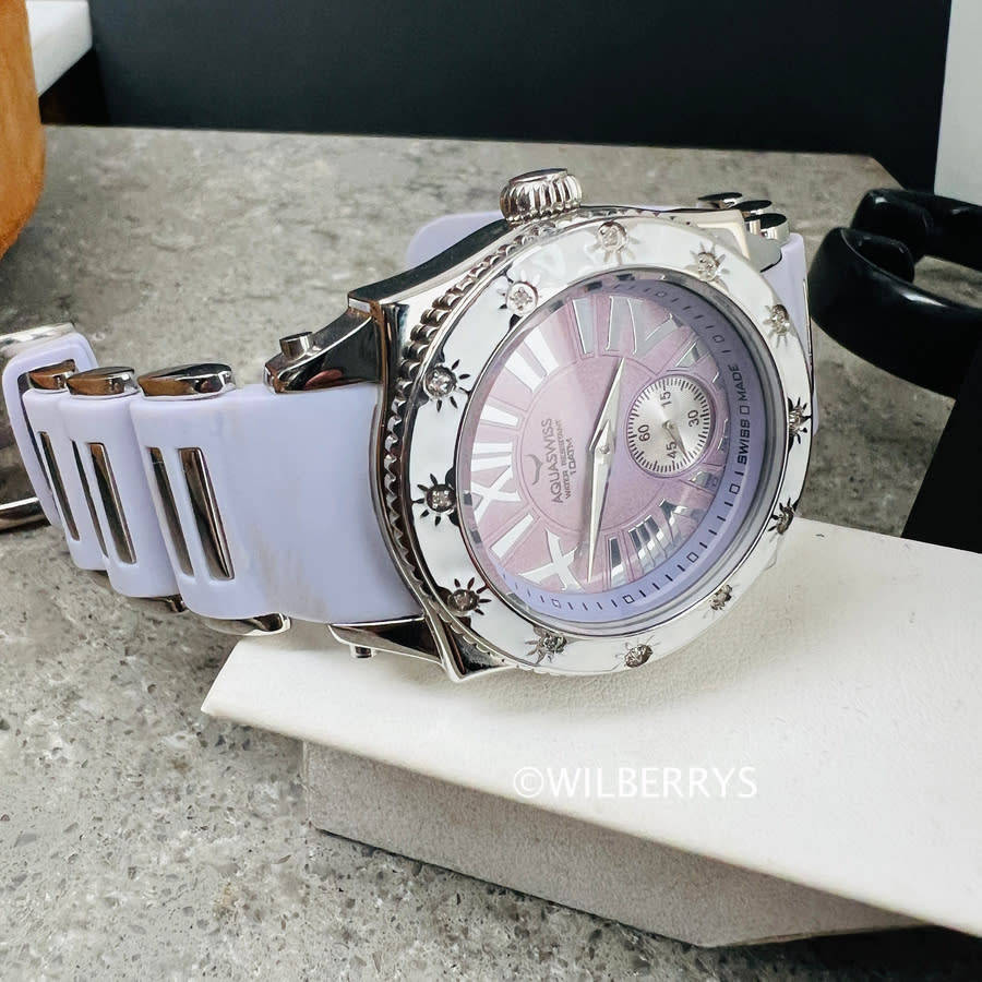 Women's Watches - Aquaswiss Women`s Swissport 12 Diamond Watch with ...