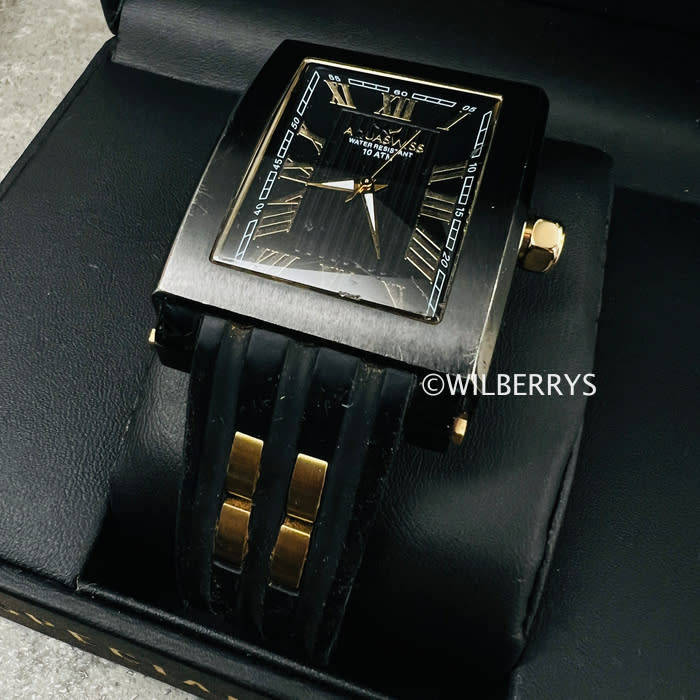 Men's Watches - Aquaswiss Men`s Aquanaut Tanc XG Black THICK/HEAVY ...