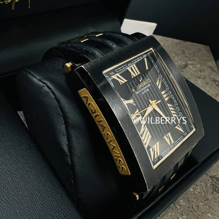 Men's Watches - Aquaswiss Men`s Aquanaut Tanc XG Black THICK/HEAVY ...