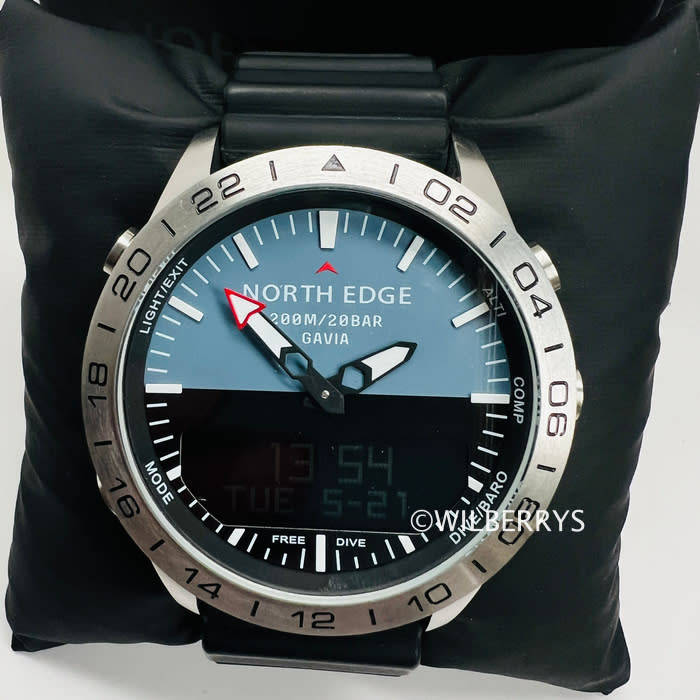 Men's Watches - NORTH EDGE Gavia Watch Pilot and Diver Tactical ...