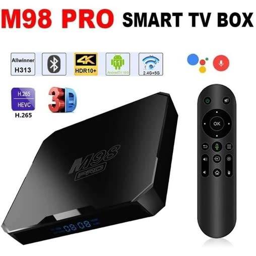 TV Boxes & Digital Media Players - M98 Pro Tv Box. AI Voice Control ...