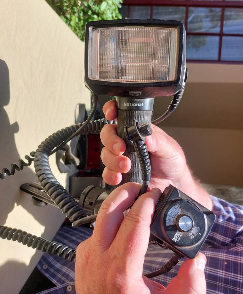 Flashes - VINTAGE NATIONAL PROFESSIONAL PE 5650 FLASH (SERIAL 5041507 ...