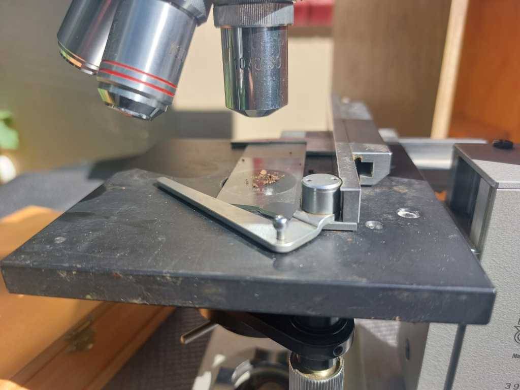 Microscopes - Vintage Beck Kassel CBS Germany UF1 Grey Binocular ...