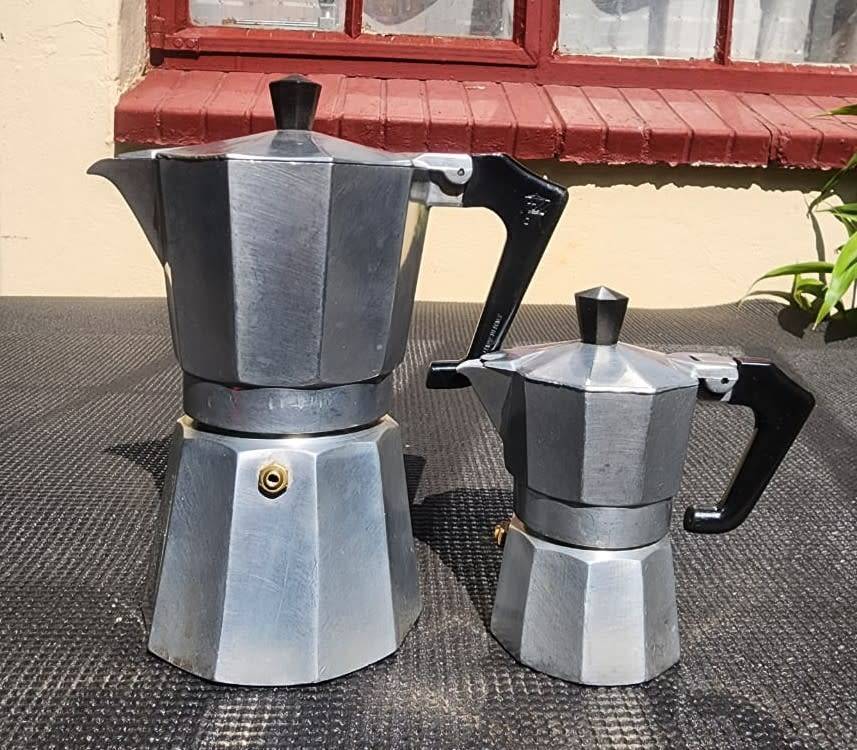 Crockery - Two Pezz Etti Ital Express Italian Espresso Coffee Makers ...
