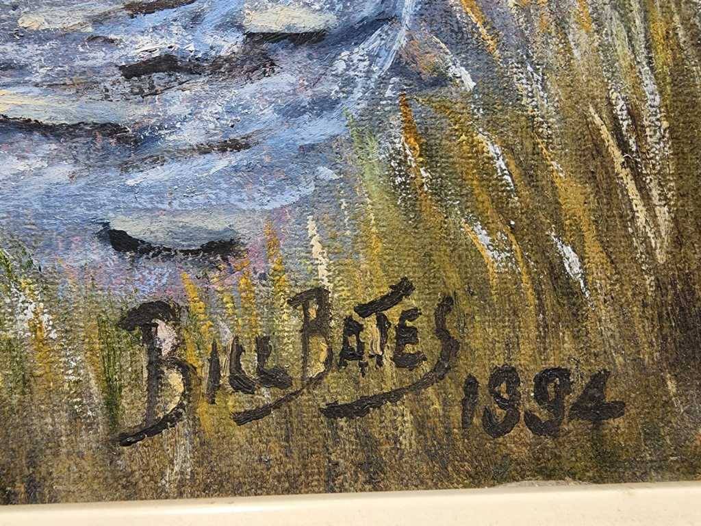 Paintings - Bill Bates (Dad of Springbok Albie Bates) 1994 Original Oil ...