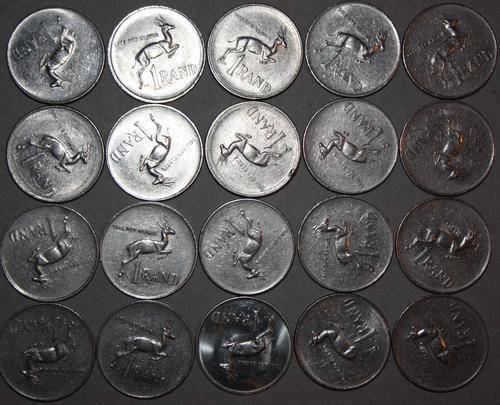 One Rand - R1 Coin Nickel - South African Starting at R1 bid was sold ...