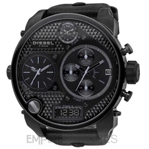 Men's Watches - DIESEL Blackout Oversize BADASS Watch DZ7193**XXL 57 MM ...