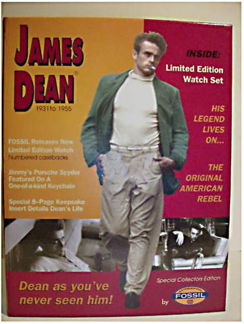 Rare & Collectable Watches - FOSSIL JAMES DEAN LIMITED EDITION 1982 ...