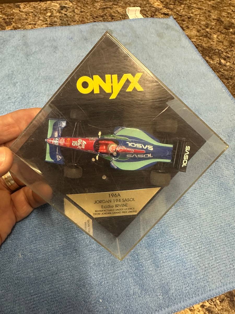 Models - ONYX F1 RACING CAR was sold for R135.00 on 5 Jun at 22:00 by ...