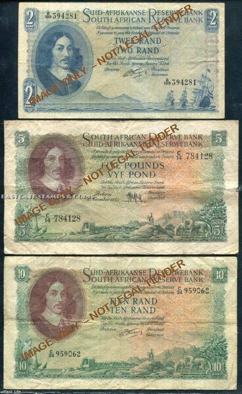 Other South African Bank Notes - SOUTH AFRICA BANKNOTE COLLECTION ...