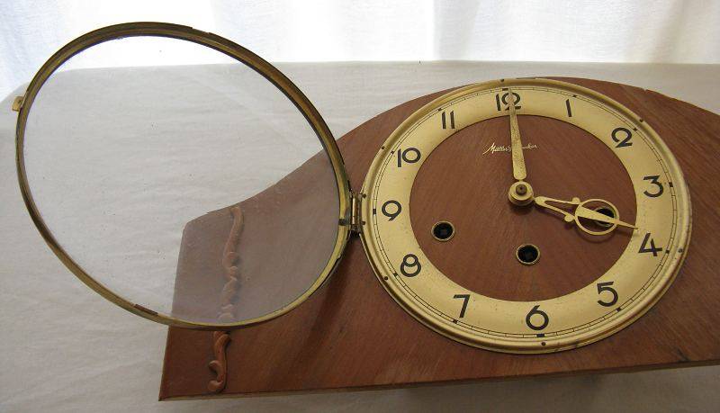 Mantel Clocks - MULLER-SCHLENKER CLOCK FACE & MOVEMENT. was sold for ...