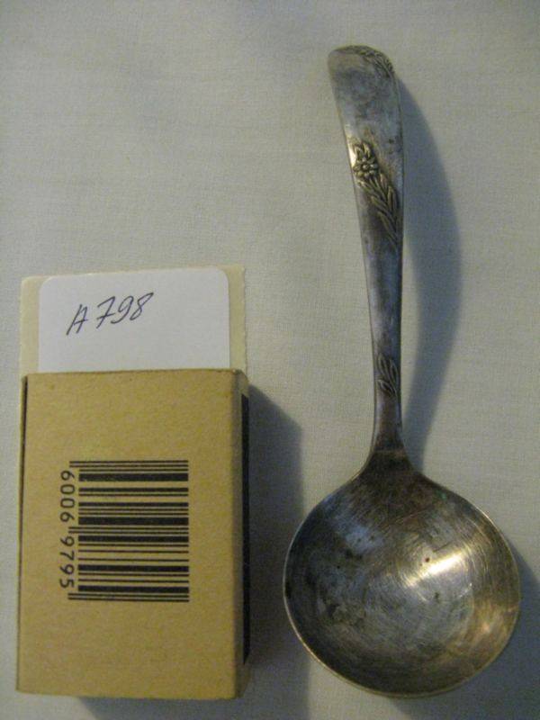Cutlery - MADE IN ENGLAND ANCORA EPNS A1 POSSIBLY SUGAR T-SPOON. was ...