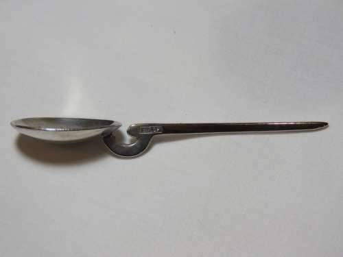 Other Metalware - Vintage Roman Replica Goose Neck spoon - Silverplated ...