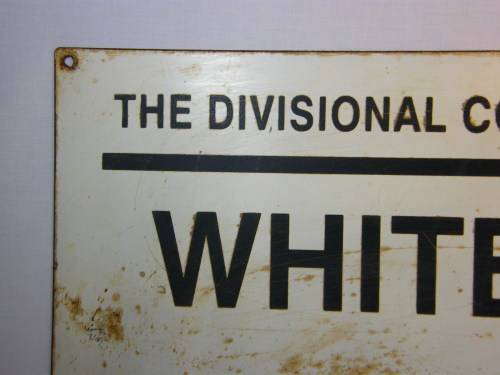 Other Africana - Vintage Apartheid era Blanke gebied / White area metal ...