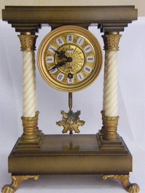 Mantel Clocks - Vintage Schmid 8 day Mantle Clock - Made in Germany ...