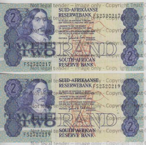 GPC de Kock - GPC de Kock 3rd Issue Set of 5 Uncirculated R2 notes with ...