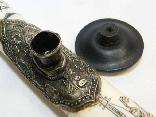 Smoking Accessories - Vintage Chinese Opium pipe with bone/tooth stem ...