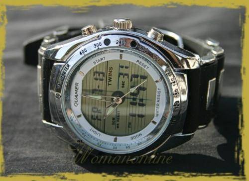 Men's Watches - JT - "QUAMER" Mens SPORTS Watch - SILVER FACE ***value ...