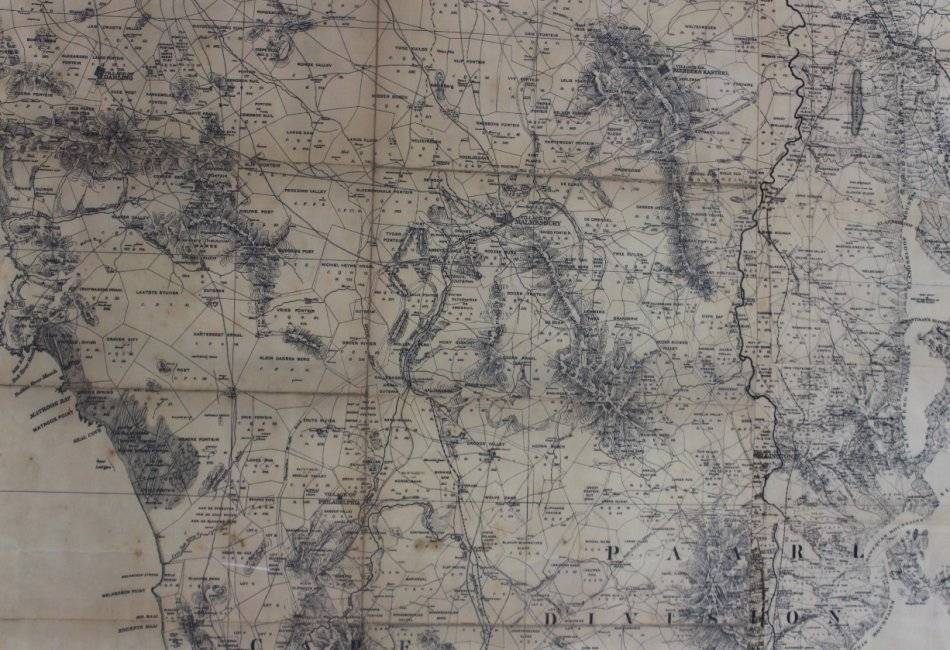 Maps - South Western Districts, Cape and Malmesbury @ 1890 ...