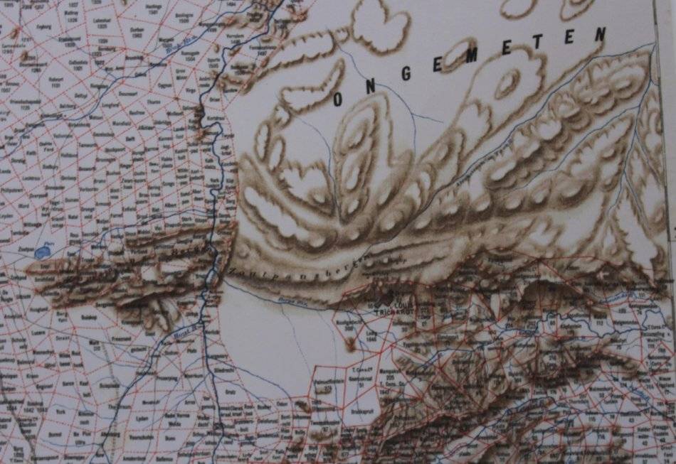 Maps - Jeppes Map Of The Transvaal 1899, Reproduction Print Wall Map ...