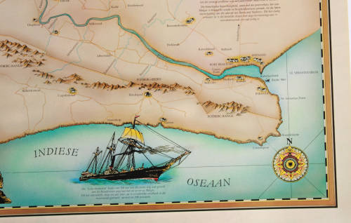 Maps - Malgas Breede River Pictorial Map and History Poster was listed ...