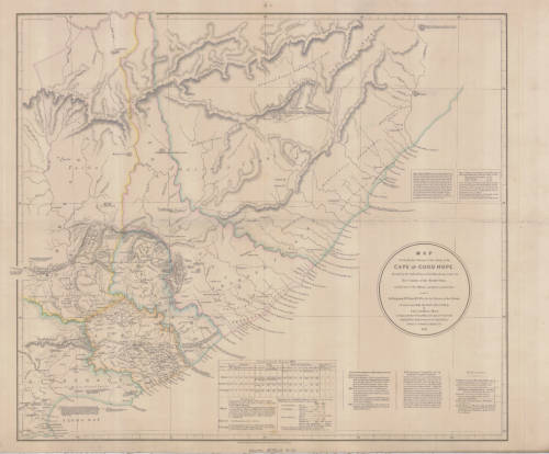 Maps - Cape of Good Hope Eastern Frontier 1836 Poster Map Digital ...