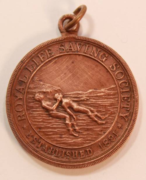 Other - Vintage Royal Life Saving Society Bronze 1934 Medal in Leather ...