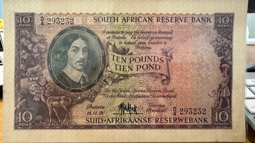 MH de Kock - South African Pound Set complete uncirculated - Mint ...