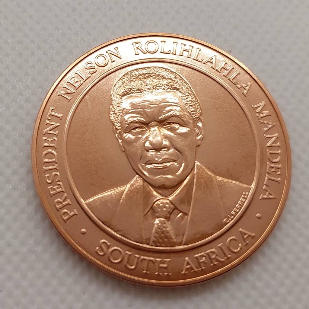 Special Circulation & Commemorative Coins - Neson Mandela 1998 copper ...