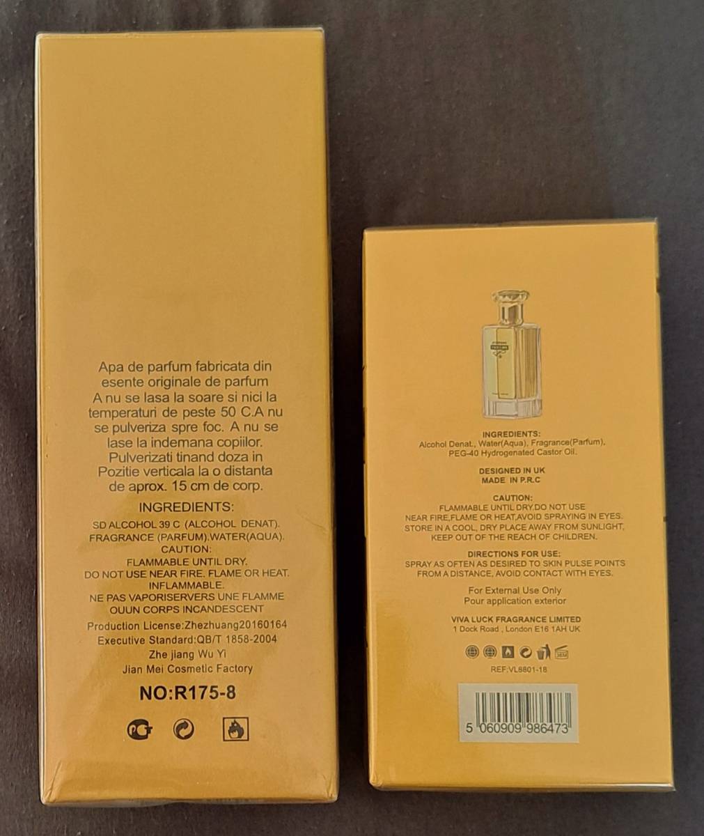 Perfume & Scent Bottles - ORIGINAL MIILION & WOMEN TRILLION NATURAL ...