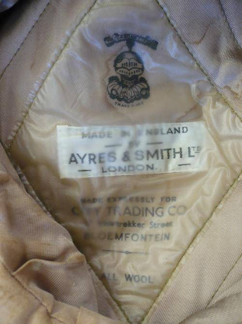 Vintage Clothing - ALL WOOL CAP MADE BY AYRES & SMITH LTD LONDON was ...