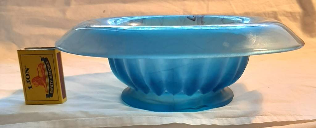 Bowls & Dishes - ART DECO 1930S GEORGE DAVIDSON CLOUD GLASS BOWL was ...