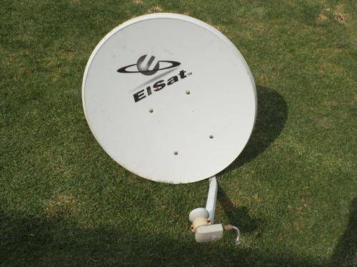 Receivers & Dishes - ELSAT SATELITE DISH WITH SINGLE VIEW LNB was sold ...