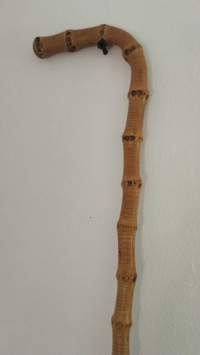 Other Antiques & Collectables - ANTIQUE BAMBOO WHANGEE CANE was sold ...
