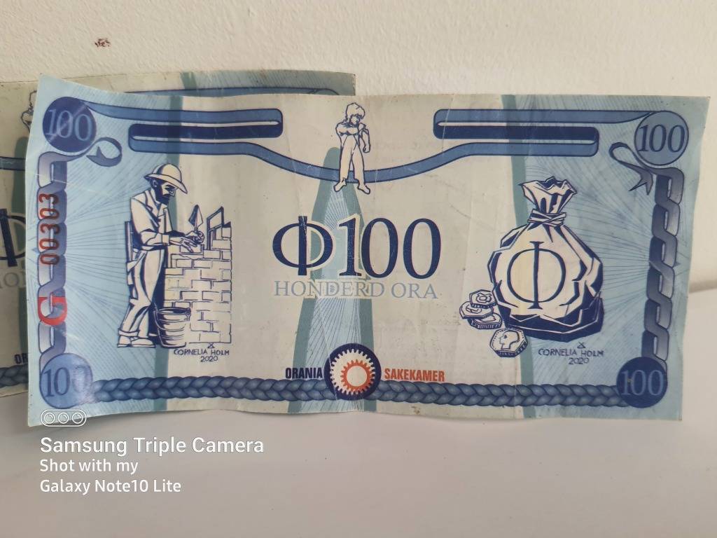 Gold & Bullion Coins - x2 - ORA R100 RAND NOTES - ORANIA - NORTHERN ...