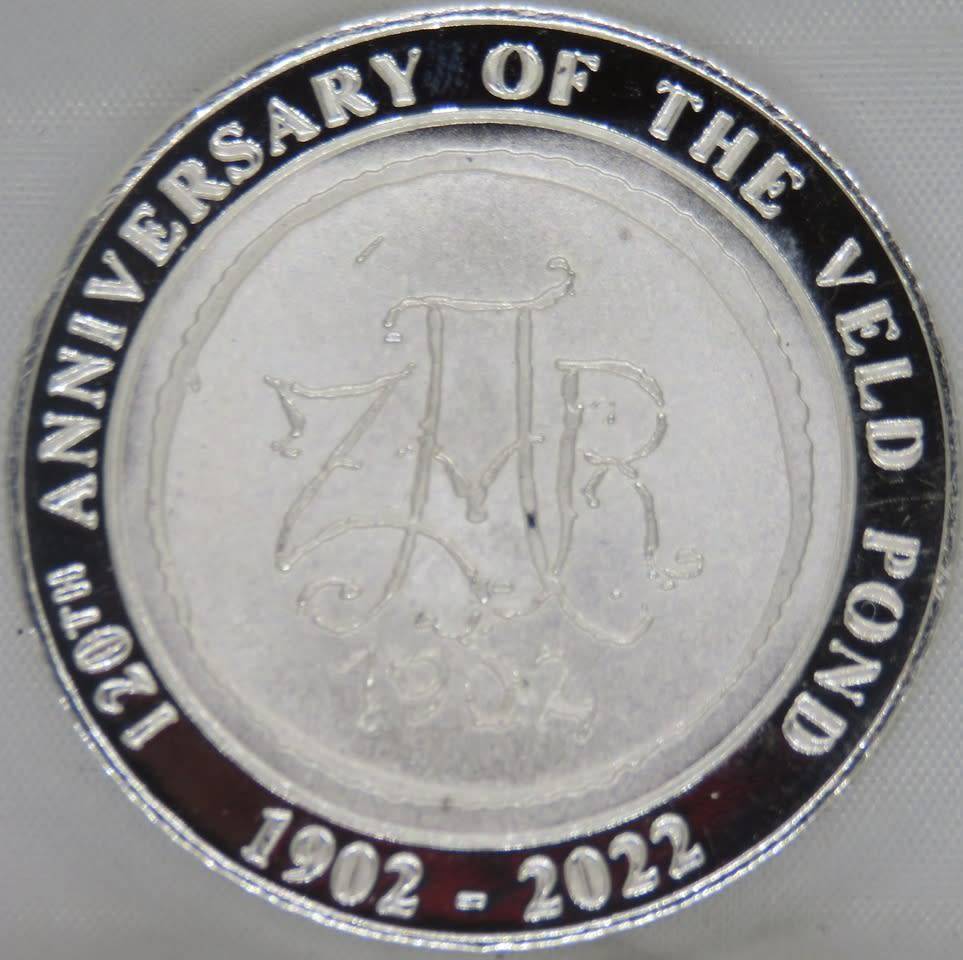 Commemorative - South Africa: Veldpond 120th Anniversary 1oz Fine ...