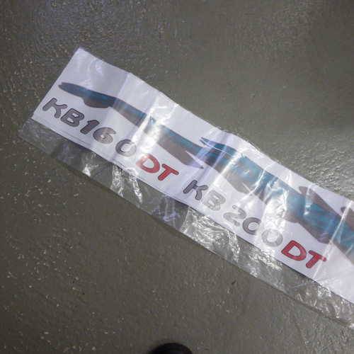 Other Exterior & Accessories - Isuzu vinyl stickers - KB280T / KB250DT ...