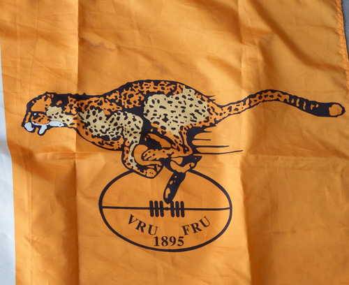 Other Rugby - Old Free State Rugby Union Cheetahs flag - 60 x 97 cm was ...