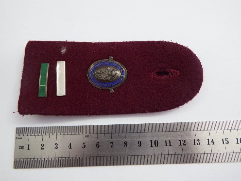 Other Badges & Insignia - Pair of SA Nursing counsel nurse epaulettes ...
