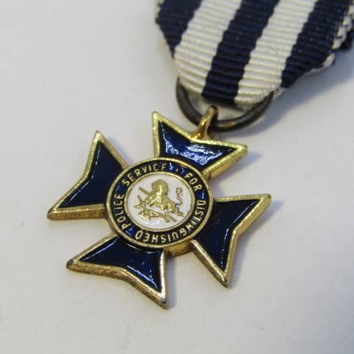 Rhodesia - Rhodesia Police cross for Distinguished service miniature ...