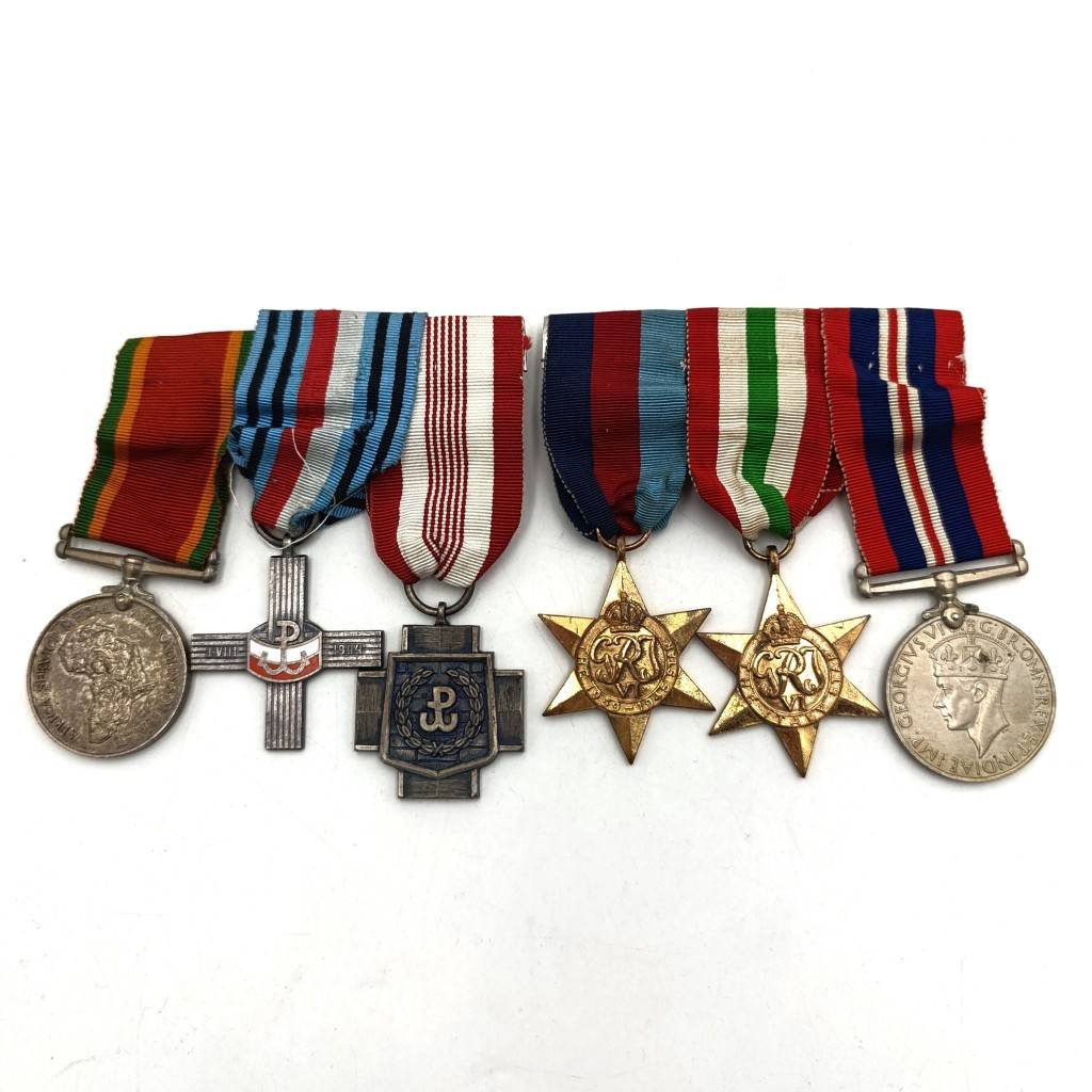 World War 2 - Set of 6 WW2 medals including Polish Warsaw uprising and ...