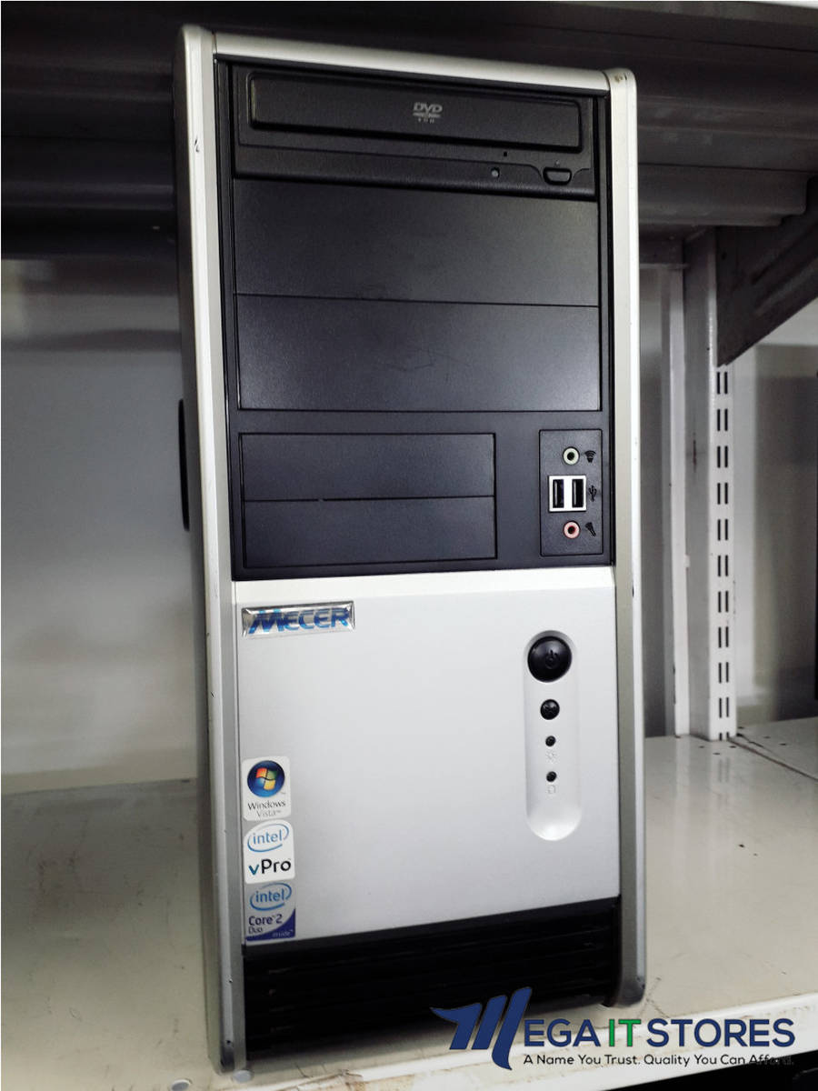 PC Desktops & All-in-Ones - Mixed Mecer Core 2 Duo Desktop Computers ...
