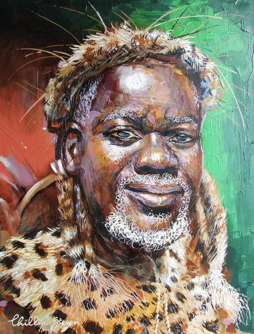 Acrylics - Chief Dingane ka Senzangakhona was listed for R8,000.00 on ...