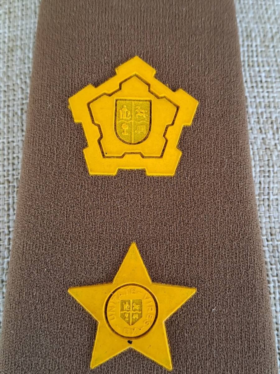 South African Army - South African Defence Force SADF Commandant Rank ...